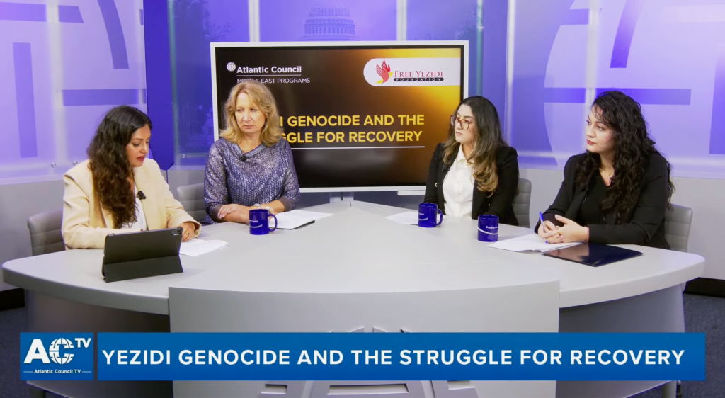 FYF and Atlantic Council Co-Host High-Level Event: “Yezidi Genocide and ...